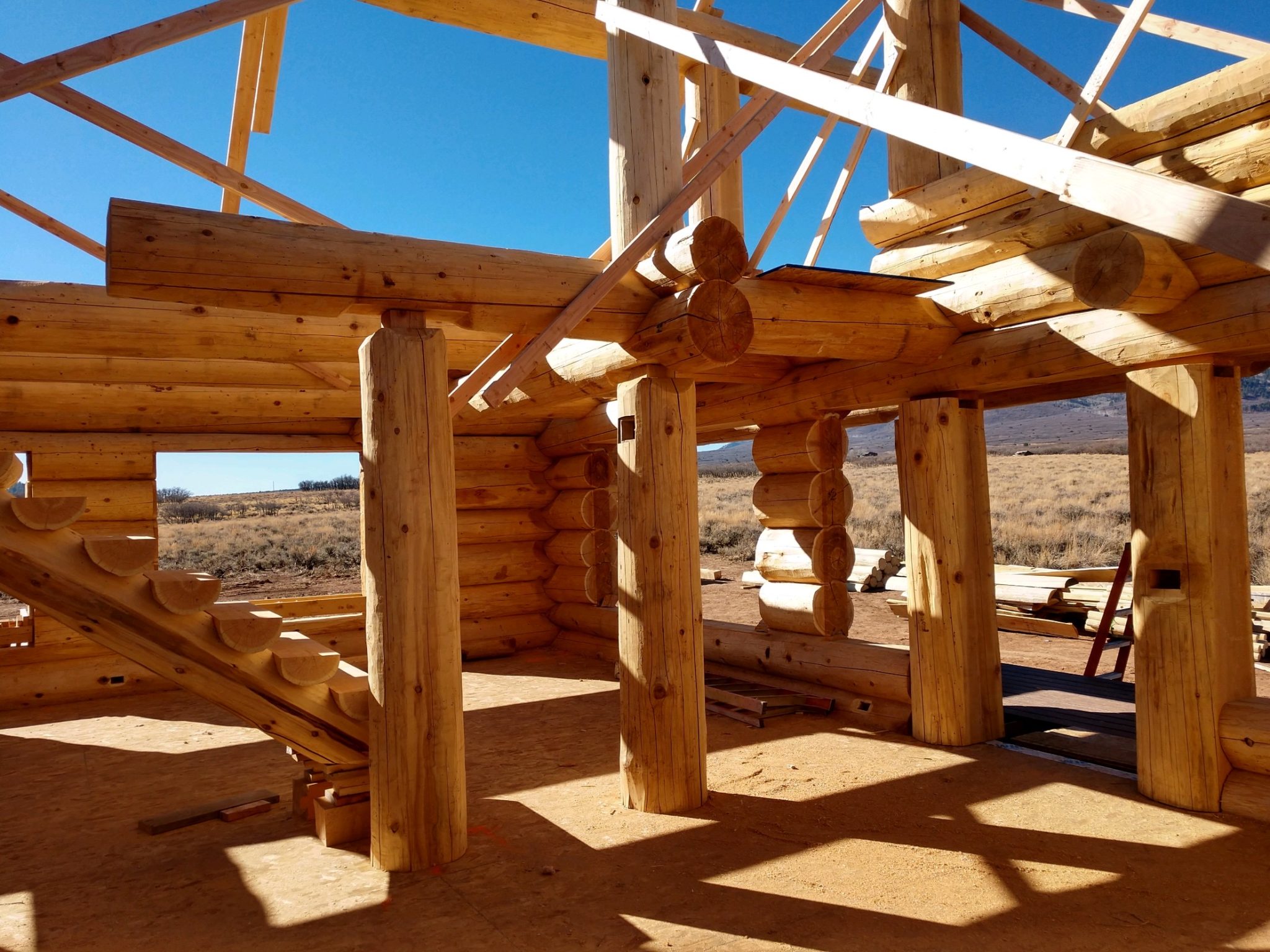 Log Package Construction Gallery | True Log Homes